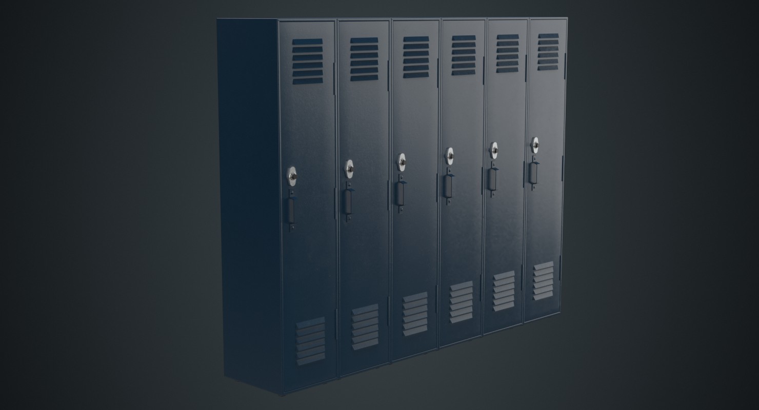 ArtStation - Locker 1A | Game Assets