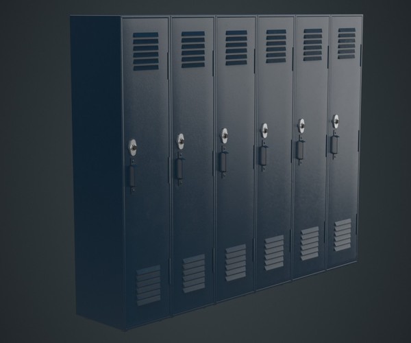 ArtStation - Locker 1A | Game Assets