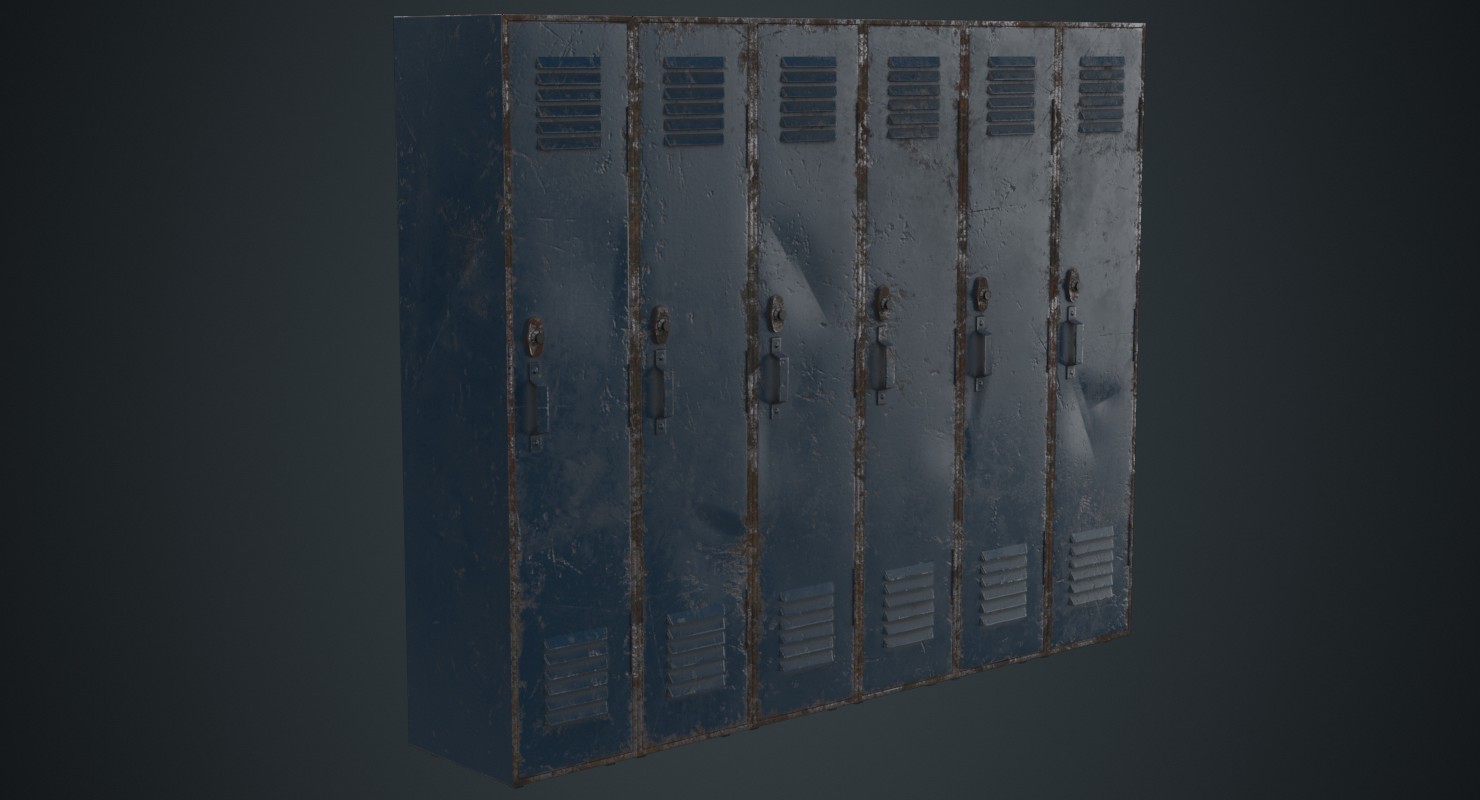 ArtStation - Locker 1B | Game Assets