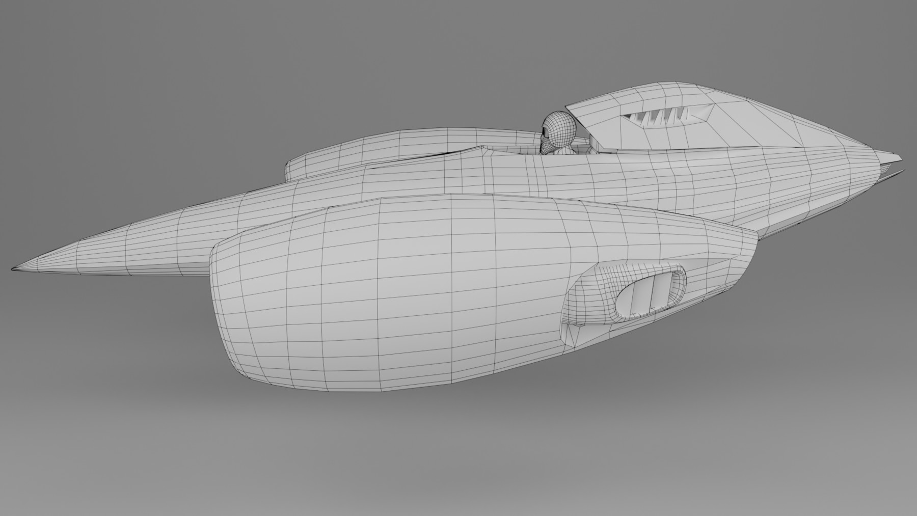 ArtStation - Sci-fi racing car | Game Assets