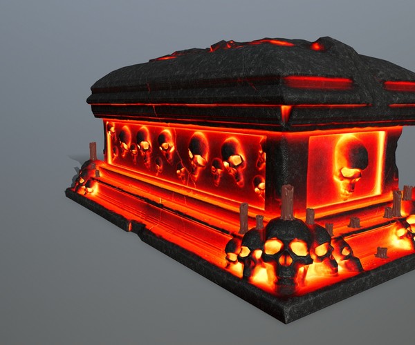 ArtStation - lava tomb | Game Assets