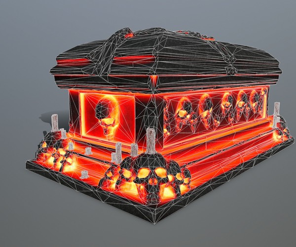 ArtStation - lava tomb | Game Assets