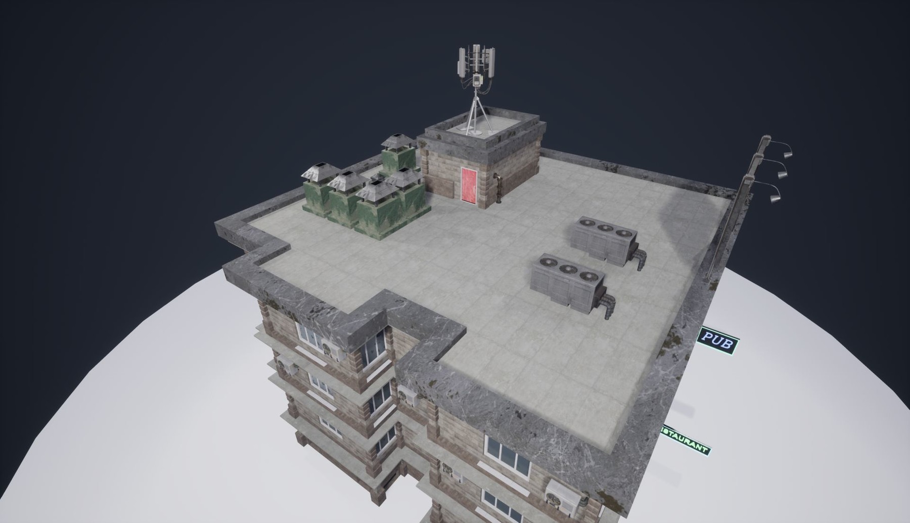 ArtStation - Houdini Procedural Apartment | Game Assets