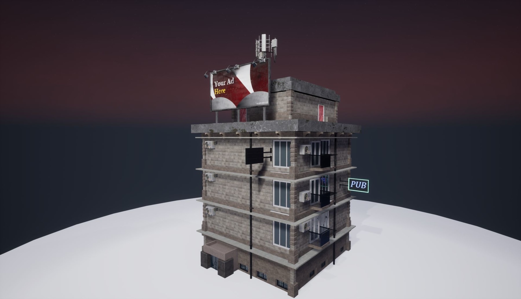 ArtStation - Houdini Procedural Apartment | Game Assets