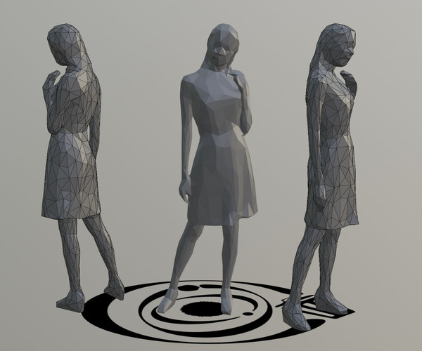 ArtStation - Human 050 LP R | Game Assets