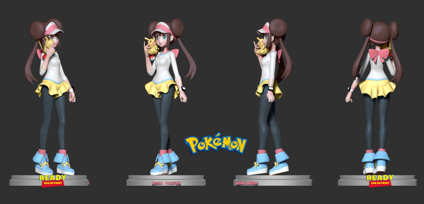 ArtStation - Rosa - Pokemon Masters Fanart | Resources