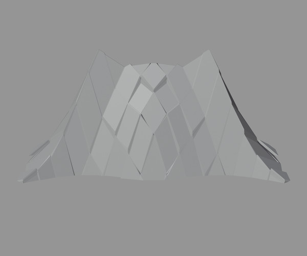 ArtStation - Peak Structure Wall | Game Assets