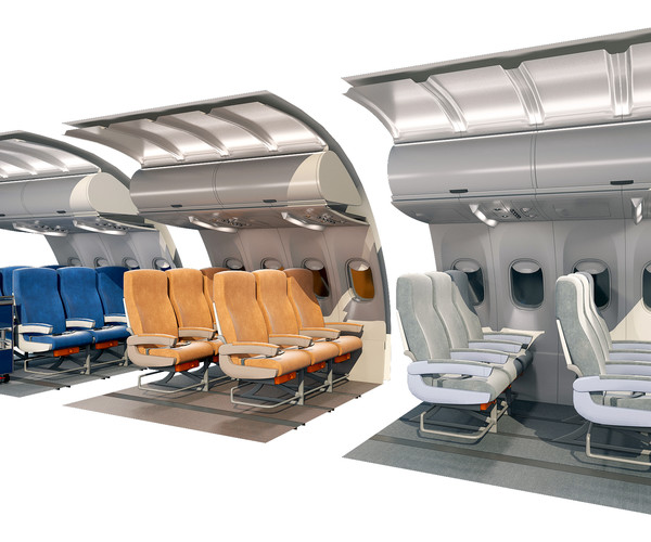 ArtStation - Airplane chair 3 colors | Resources