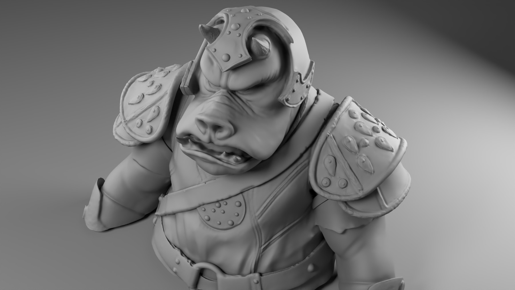 ArtStation - Rogua - Gamorrean guard - Star Wars Episode VI: Return of ...