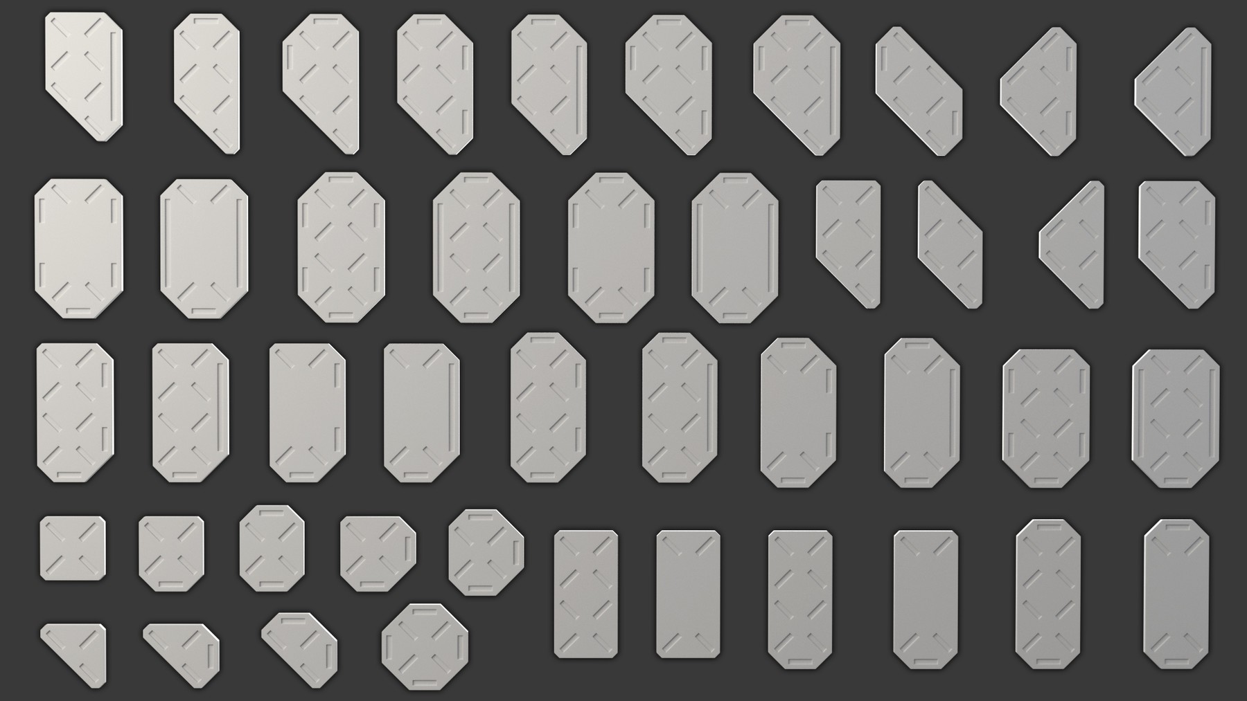 ArtStation - Greeble Panels | Resources