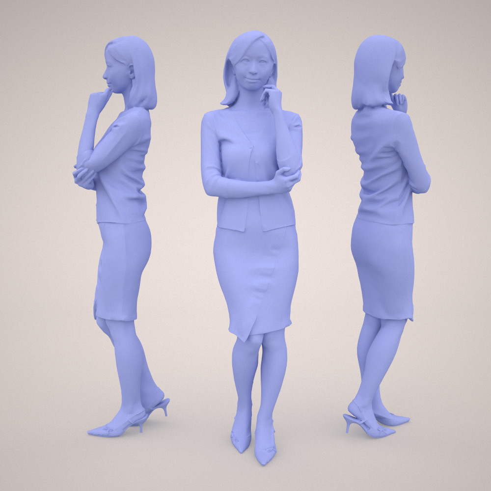ArtStation - Posed 3D-people 097_Aya | Resources