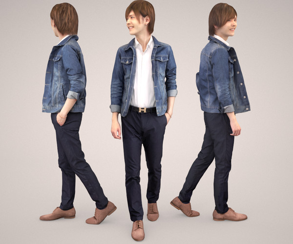 ArtStation - Posed 3D-people 087_Ren | Resources