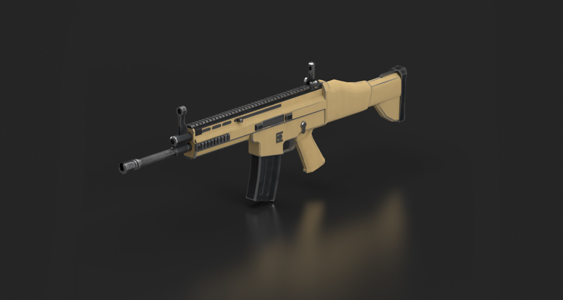 ArtStation - Fn Scar Gun | Resources