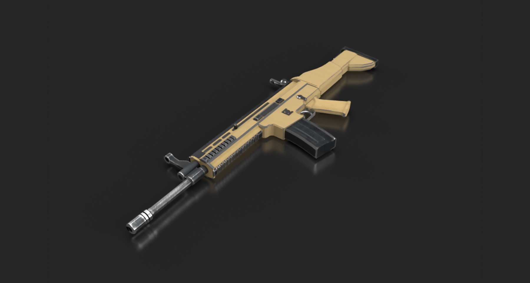 ArtStation - Fn Scar Gun | Resources