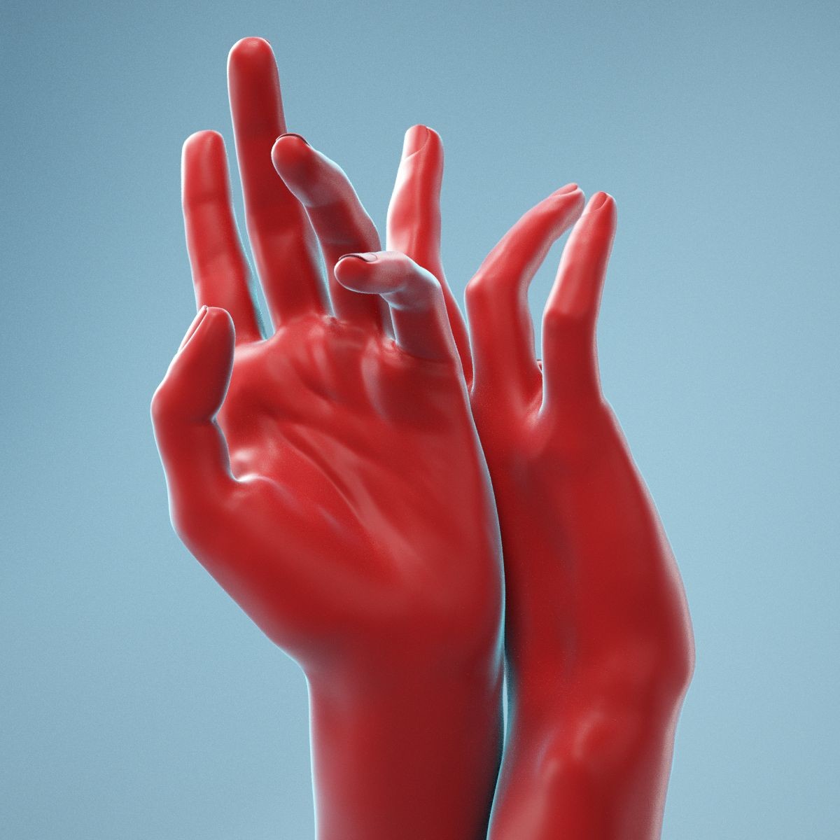 ArtStation - Back to Back Realistic Hand | Resources