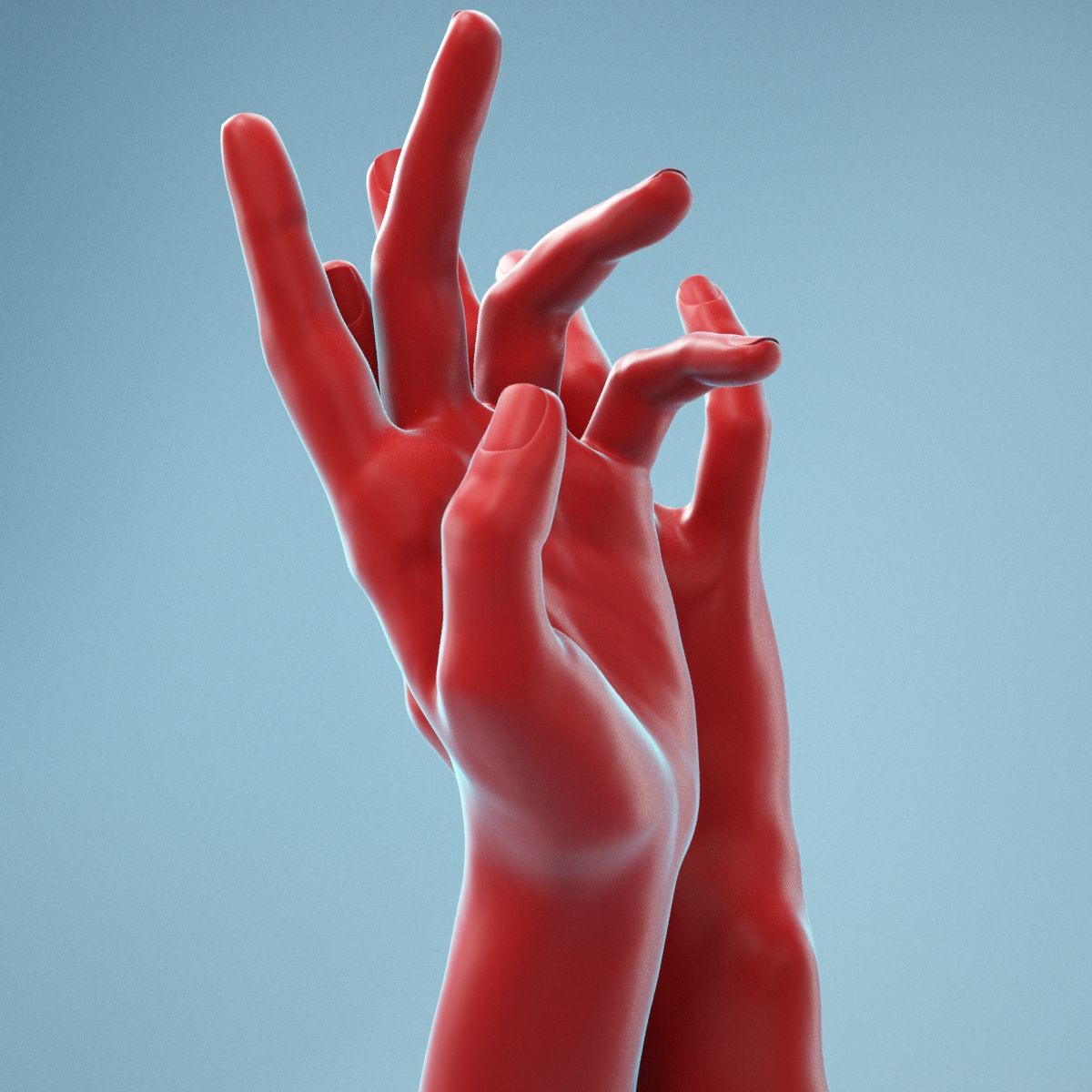 ArtStation - Back to Back Realistic Hand | Resources