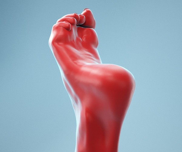 ArtStation - Claw Foot Realistic Foot | Resources