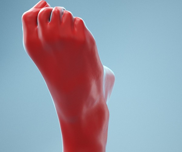 ArtStation - Claw Foot Realistic Foot | Resources
