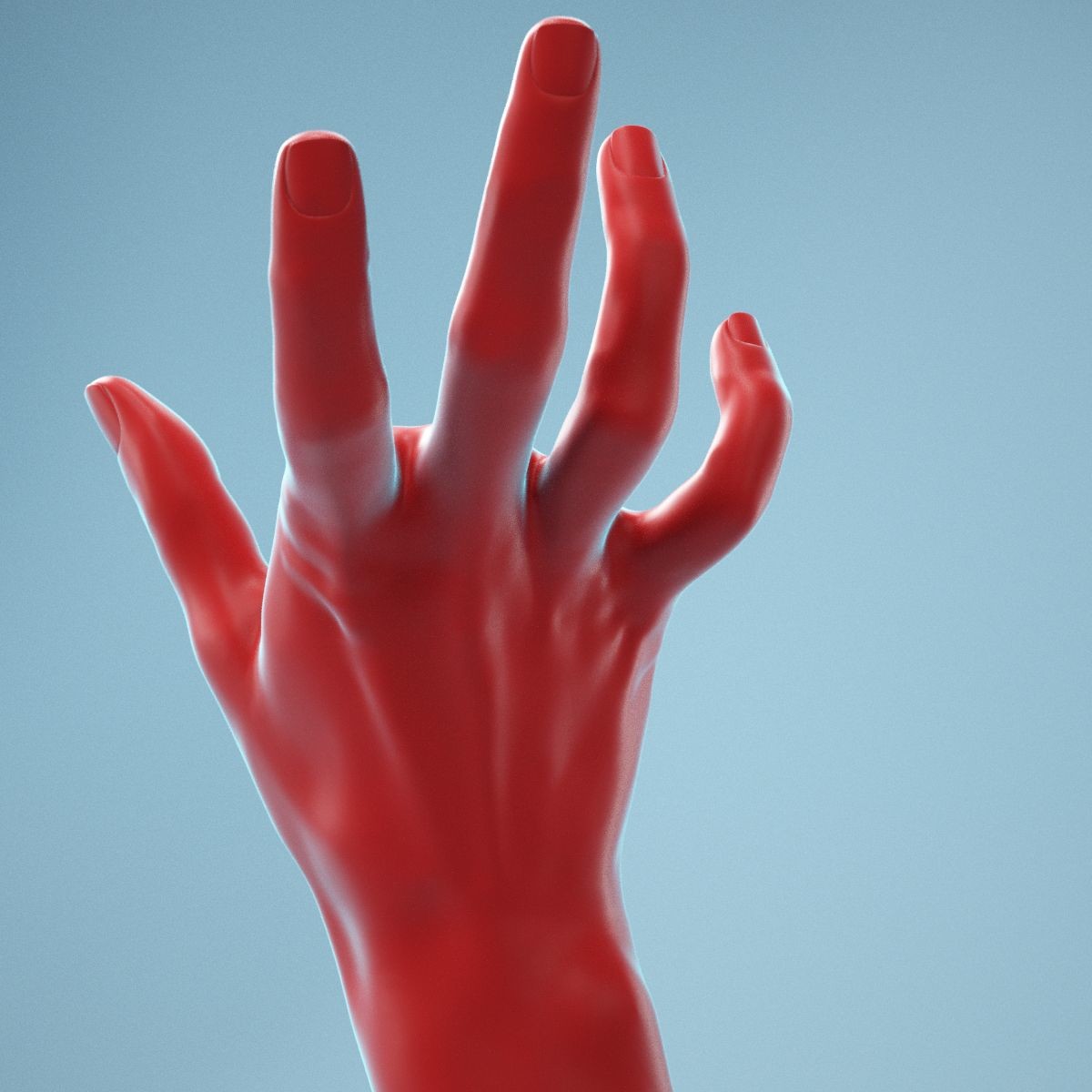 ArtStation - Clawing Horror Realistic Hand | Resources