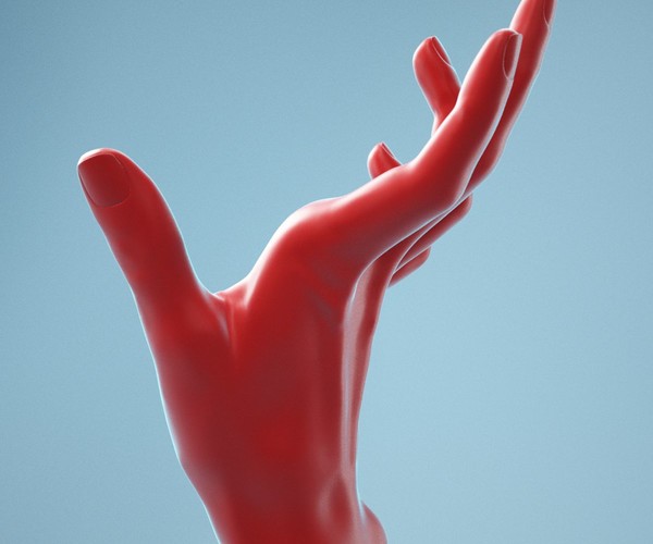 ArtStation - Clawing Horror Realistic Hand | Resources