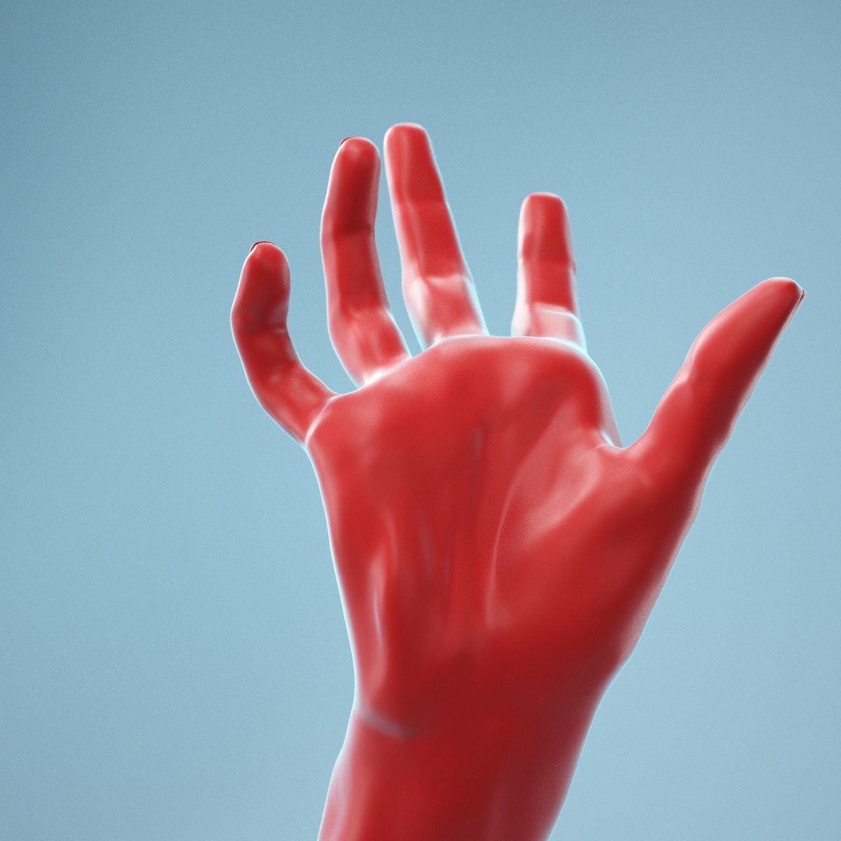 ArtStation - Clawing Horror Realistic Hand | Resources