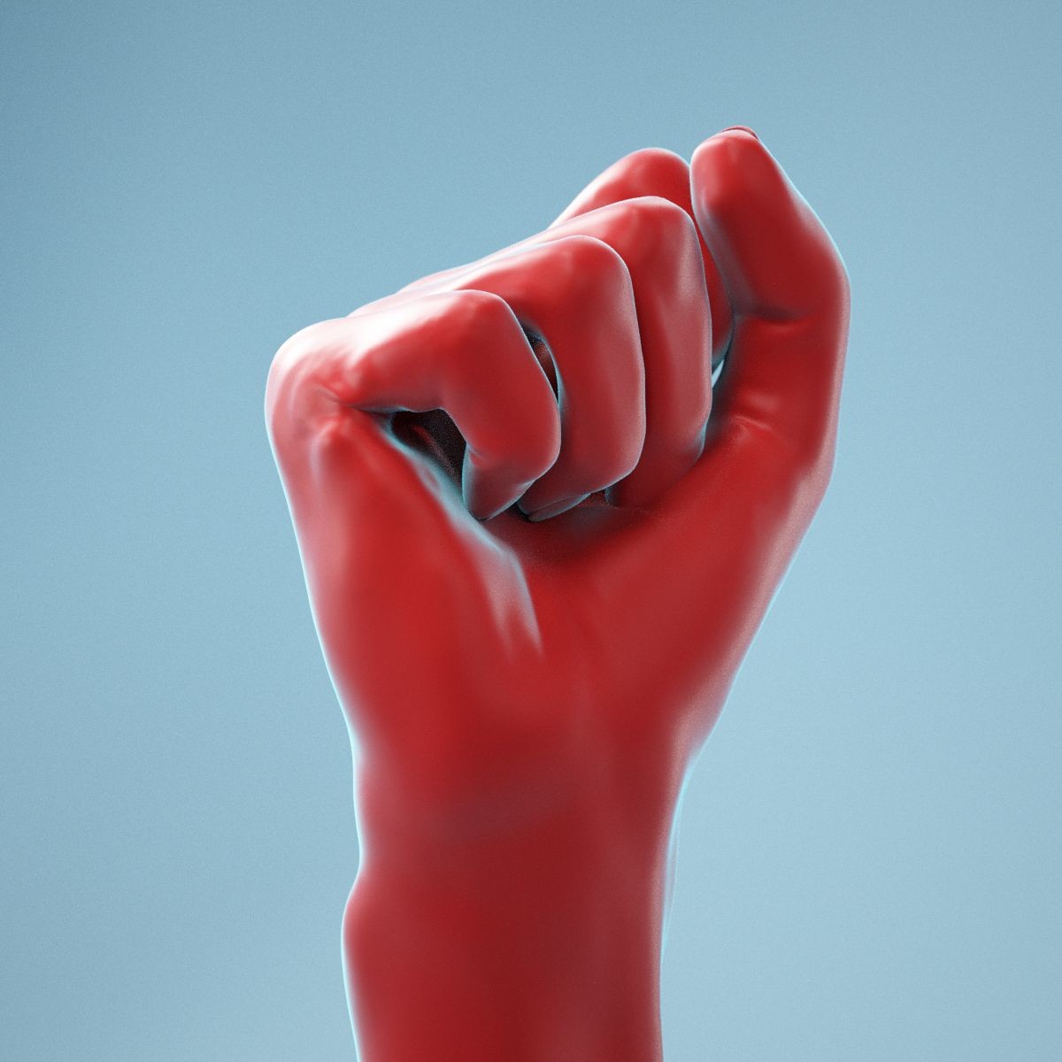 ArtStation - Fist Realistic Hand | Resources