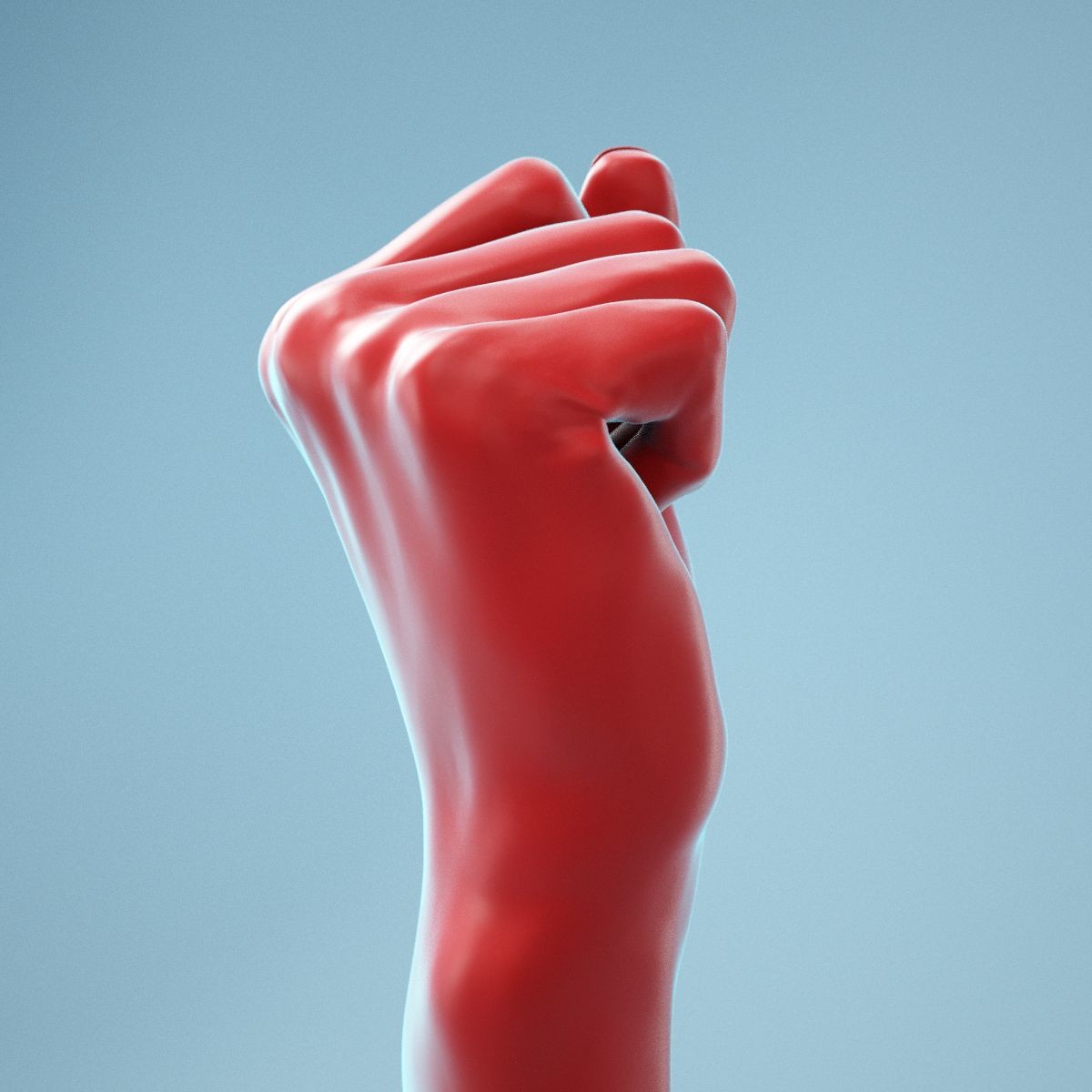 ArtStation - Fist Realistic Hand | Resources