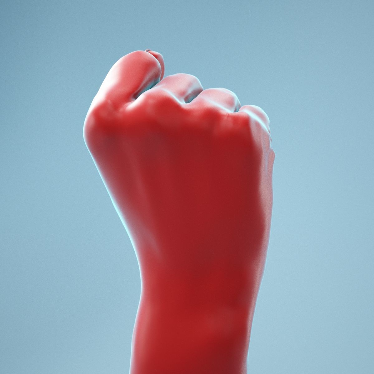 ArtStation - Fist Realistic Hand | Resources