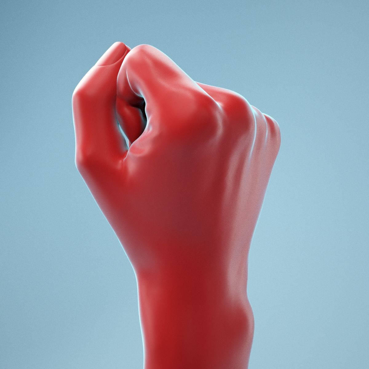 ArtStation - Fist Realistic Hand | Resources