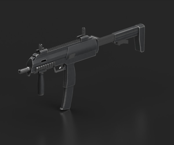 ArtStation - MP7 Gun | Resources