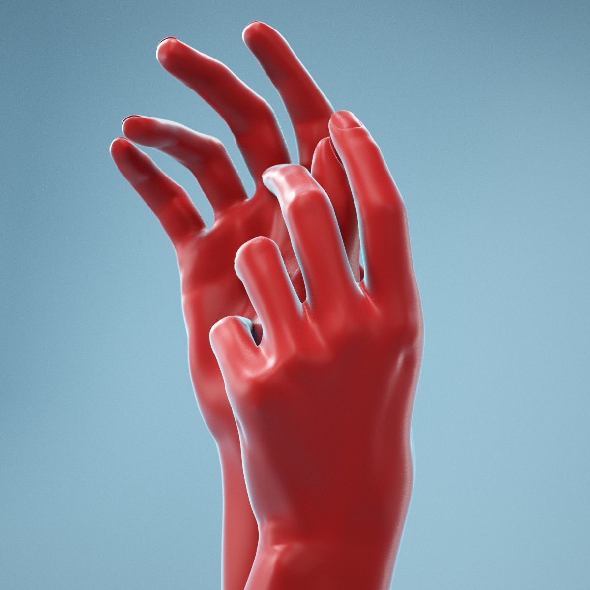 ArtStation - Gently Touching Realistic Hands | Resources