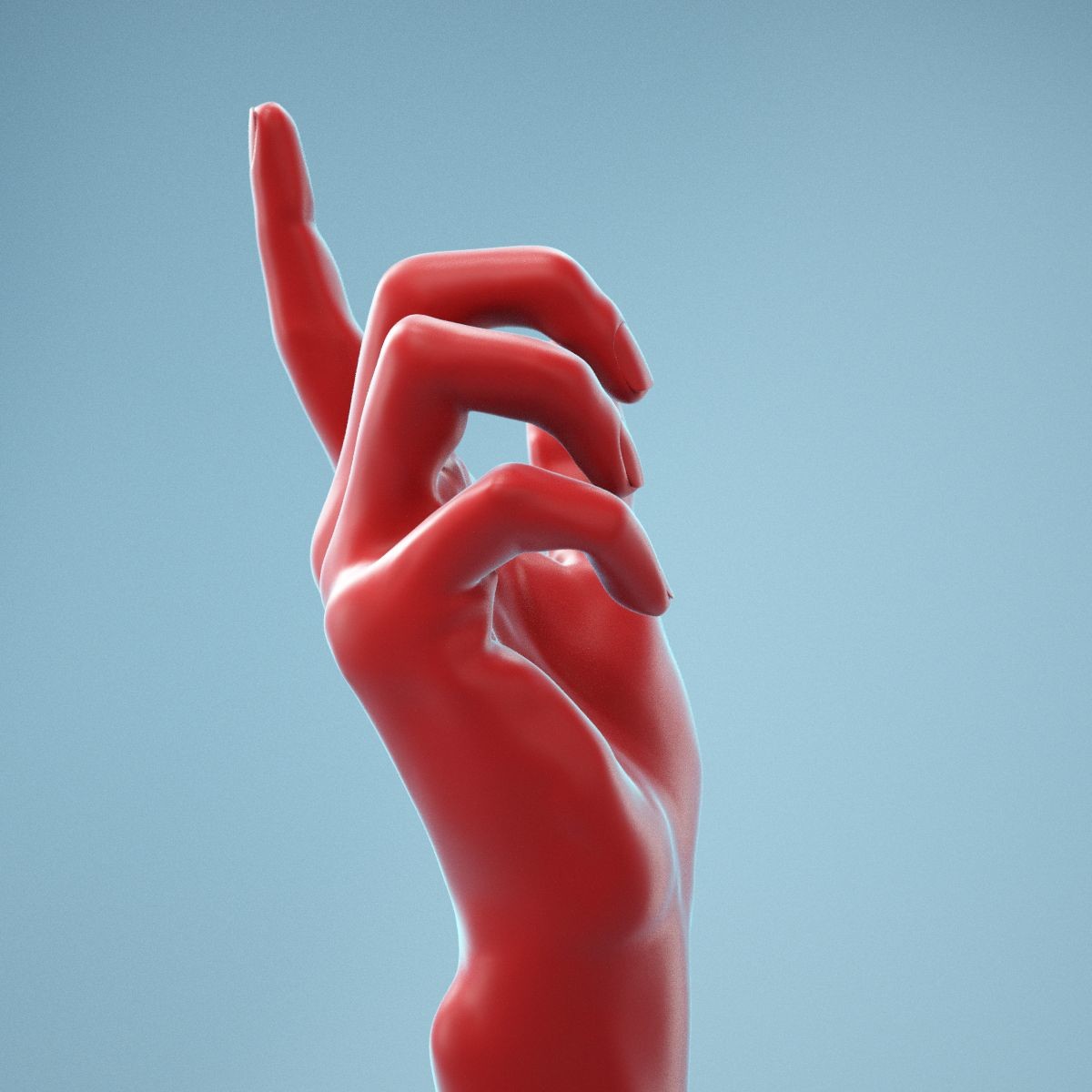 ArtStation - Index Out Realistic Hand | Resources