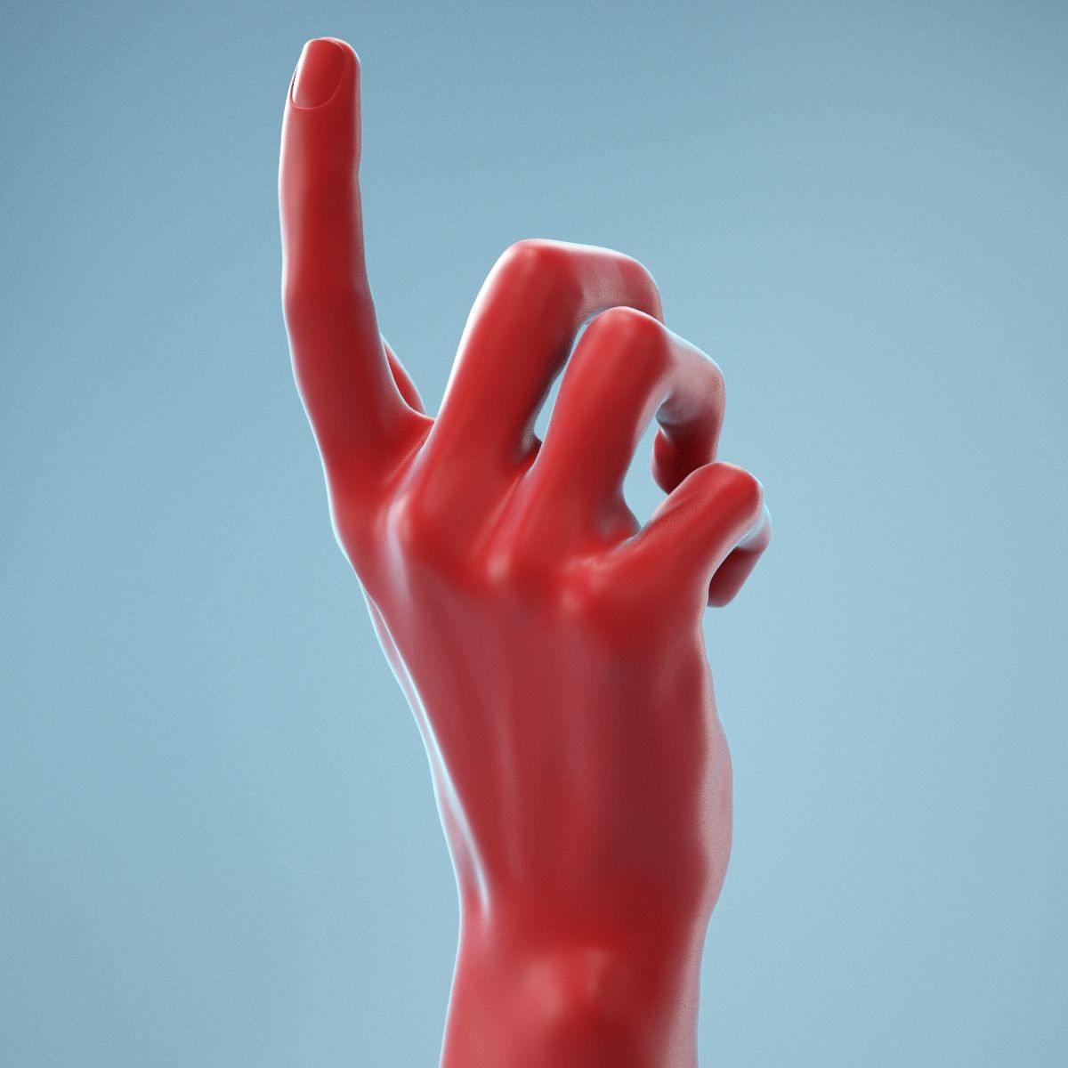 ArtStation - Index Out Realistic Hand | Resources