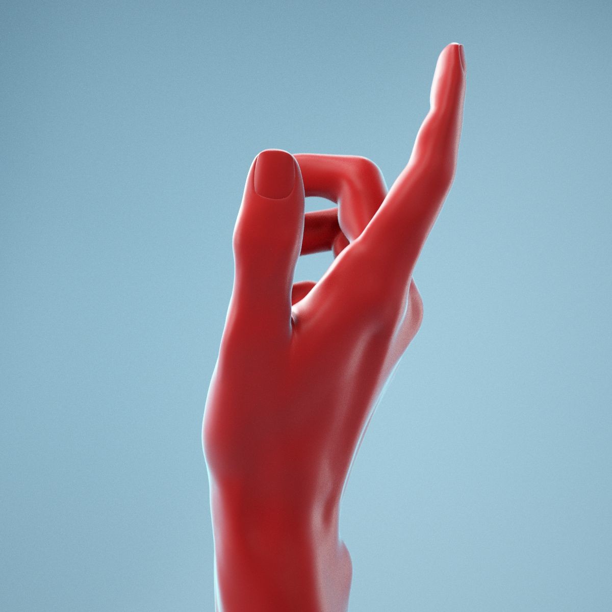 ArtStation - Index Out Realistic Hand | Resources