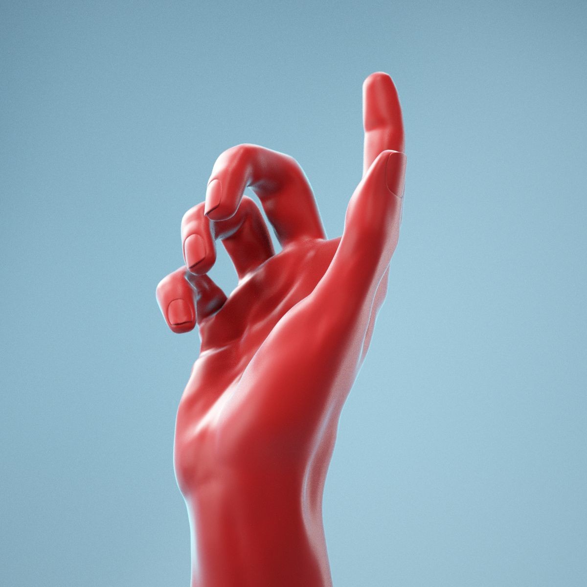ArtStation - Index Out Realistic Hand | Resources