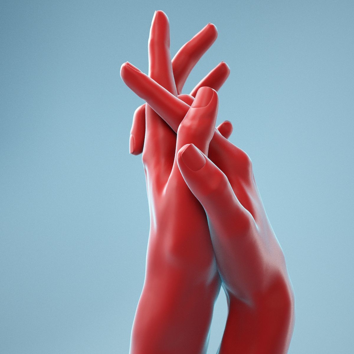 ArtStation - Interwoven Realistic Hand | Resources