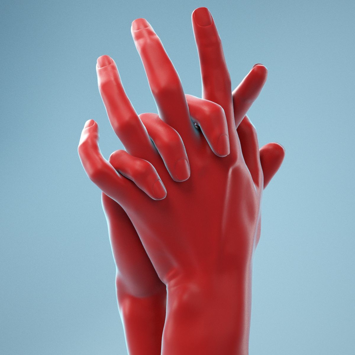 ArtStation - Interwoven Realistic Hand | Resources