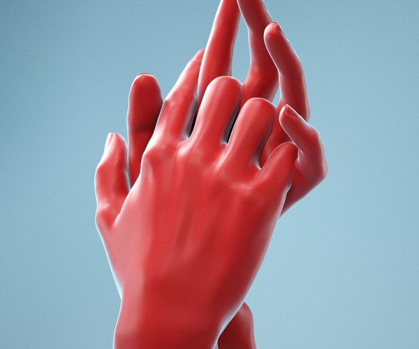 ArtStation - Interwoven Realistic Hand | Resources