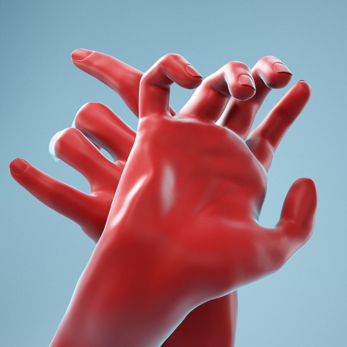 ArtStation - Leaning Back to Back Relaxed Realistic Hand | Resources