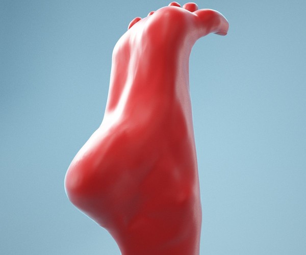 ArtStation - Open Toes Realistic Foot | Resources