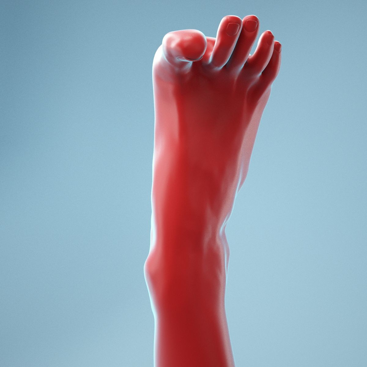 ArtStation - Open Toes Realistic Foot | Resources