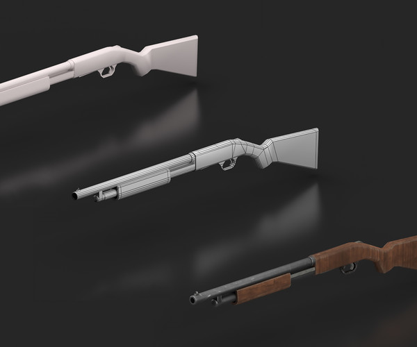 ArtStation - Mossberg Shotgun | Resources