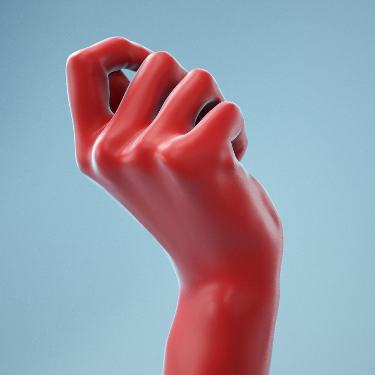 ArtStation - Relaxed Fist Realistic Hand | Resources