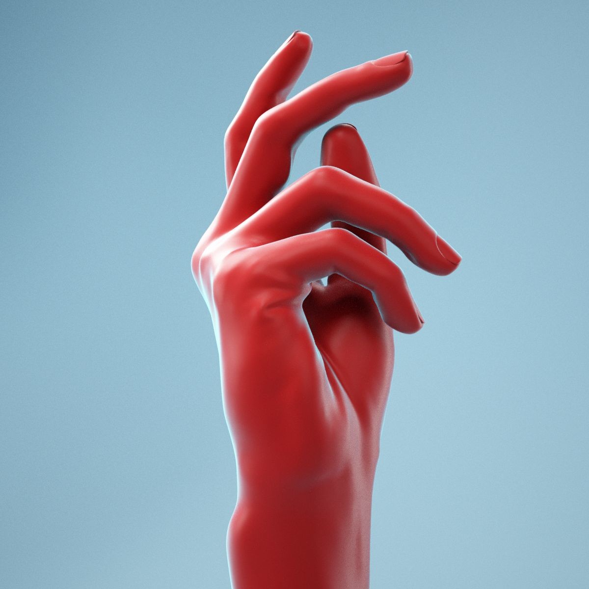 ArtStation - Relaxed Grip Realistic Hand | Resources