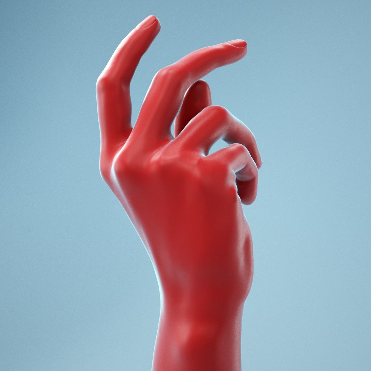 ArtStation - Relaxed Grip Realistic Hand | Resources