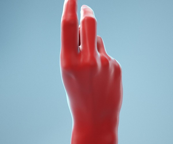 ArtStation - Relaxed Grip Realistic Hand | Resources