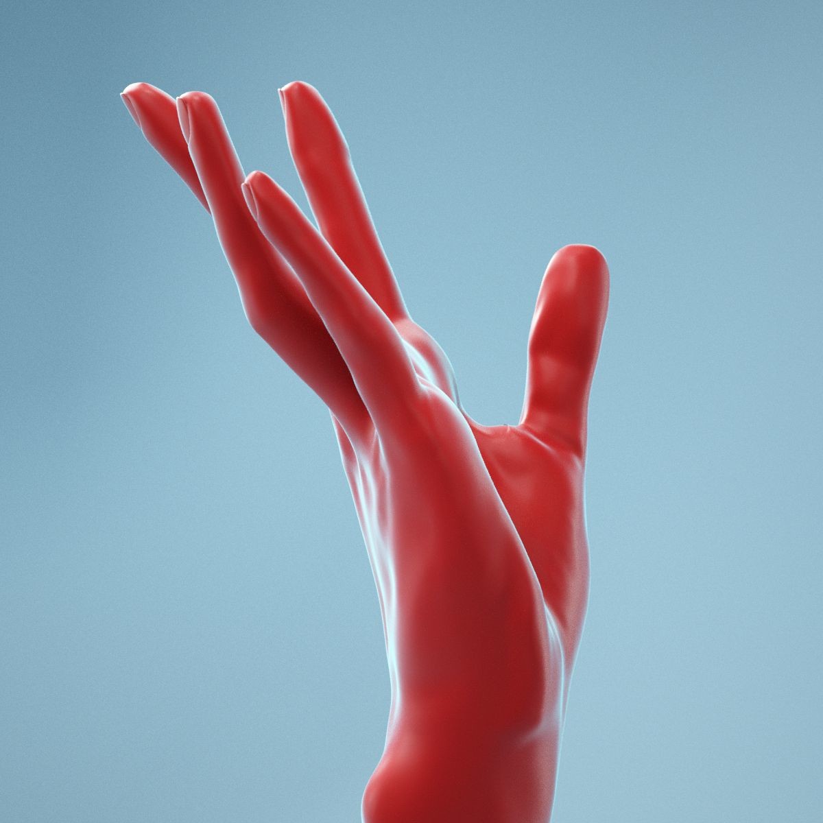 ArtStation - Stretched Backwards Realistic Hand | Resources