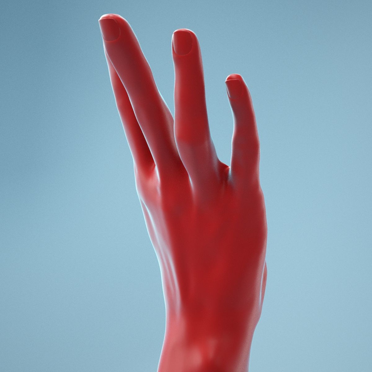 ArtStation - Stretched Backwards Realistic Hand | Resources