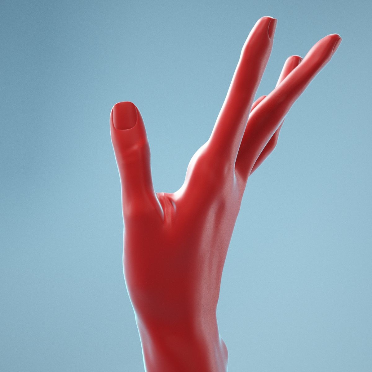 ArtStation - Stretched Backwards Realistic Hand | Resources