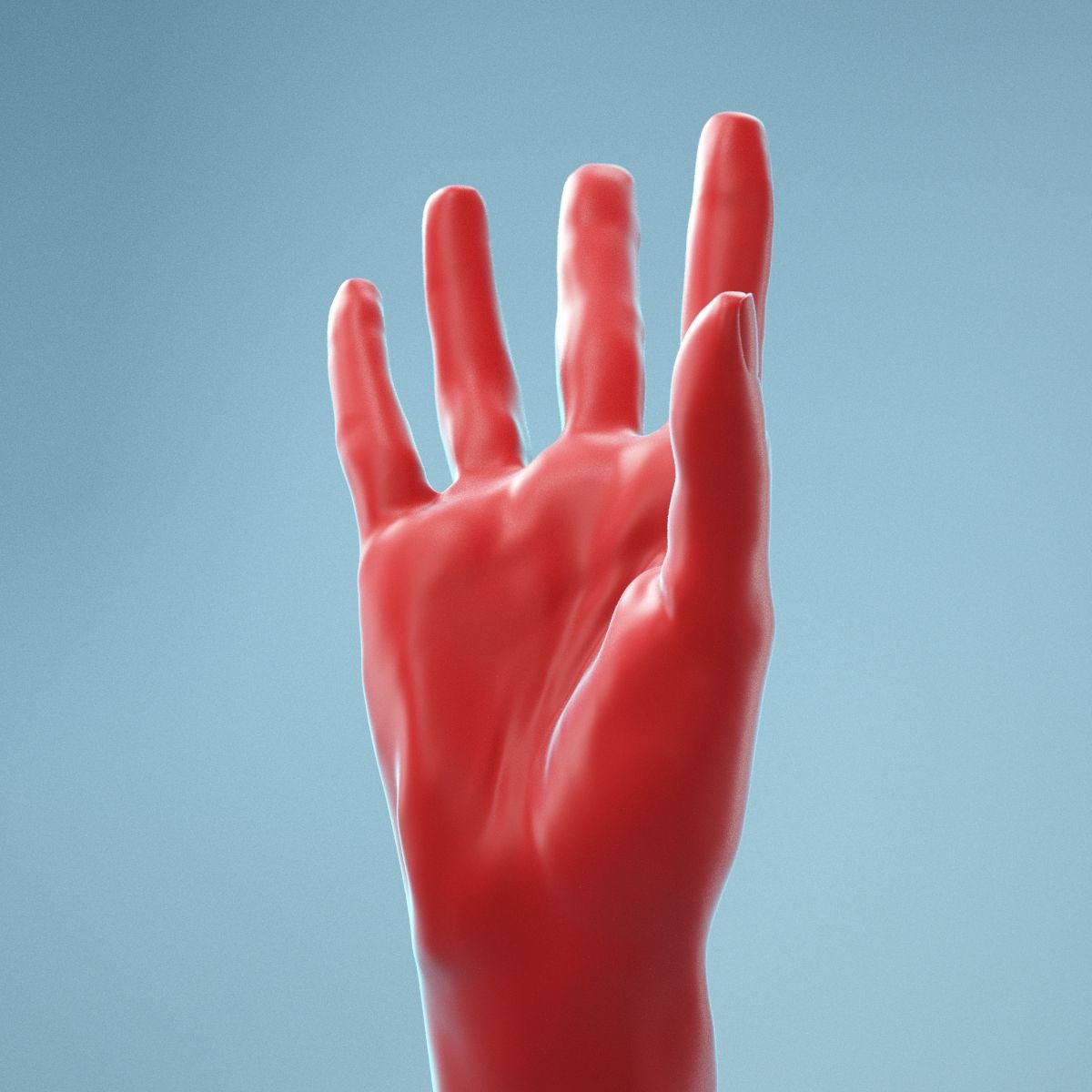 ArtStation - Stretched Backwards Realistic Hand | Resources